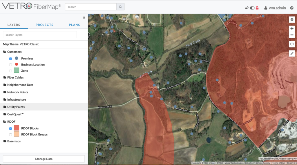How to use VETRO to Plan, Design and Operate your Winning RDOF Network