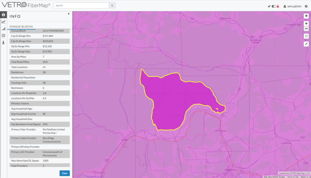 How to use VETRO to Plan, Design and Operate your Winning RDOF Network